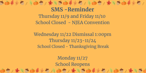 SMS Reminder Early Dismissal and School Closed | Somerville Middle School